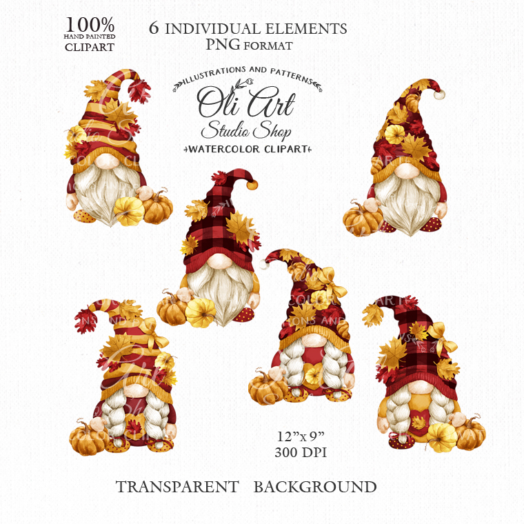 Fall gnomes clipart PNG. Autumn pumpkins clipart, Cute chara | Inspire ...