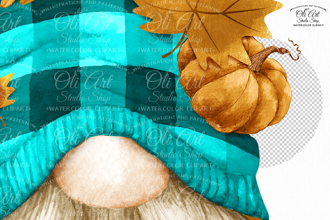 Fall gnomes clipart PNG, autumn pumpkins, cute characters, h - Inspire ...