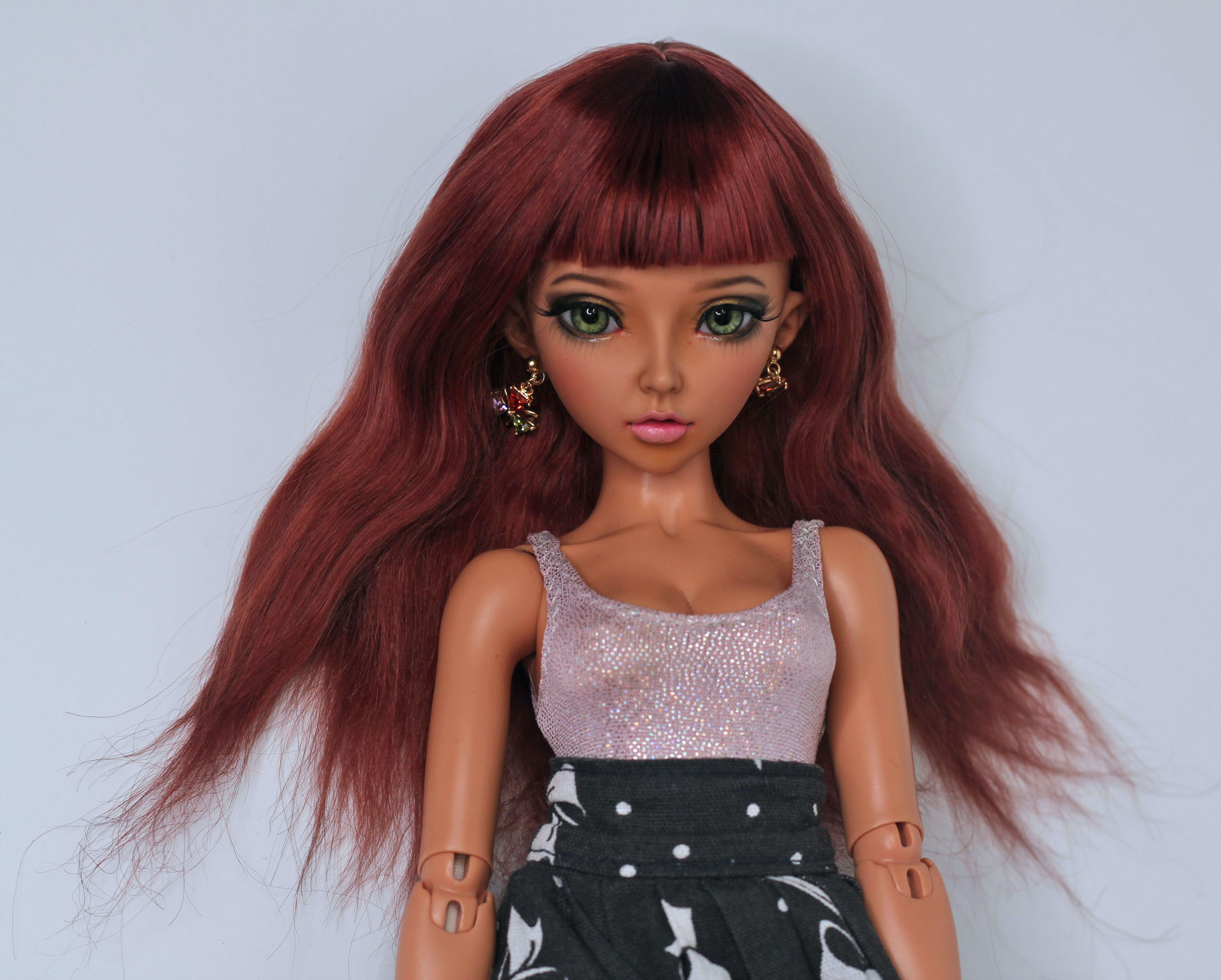 Angora wig for Fairyland Minifee BJD - Inspire Uplift