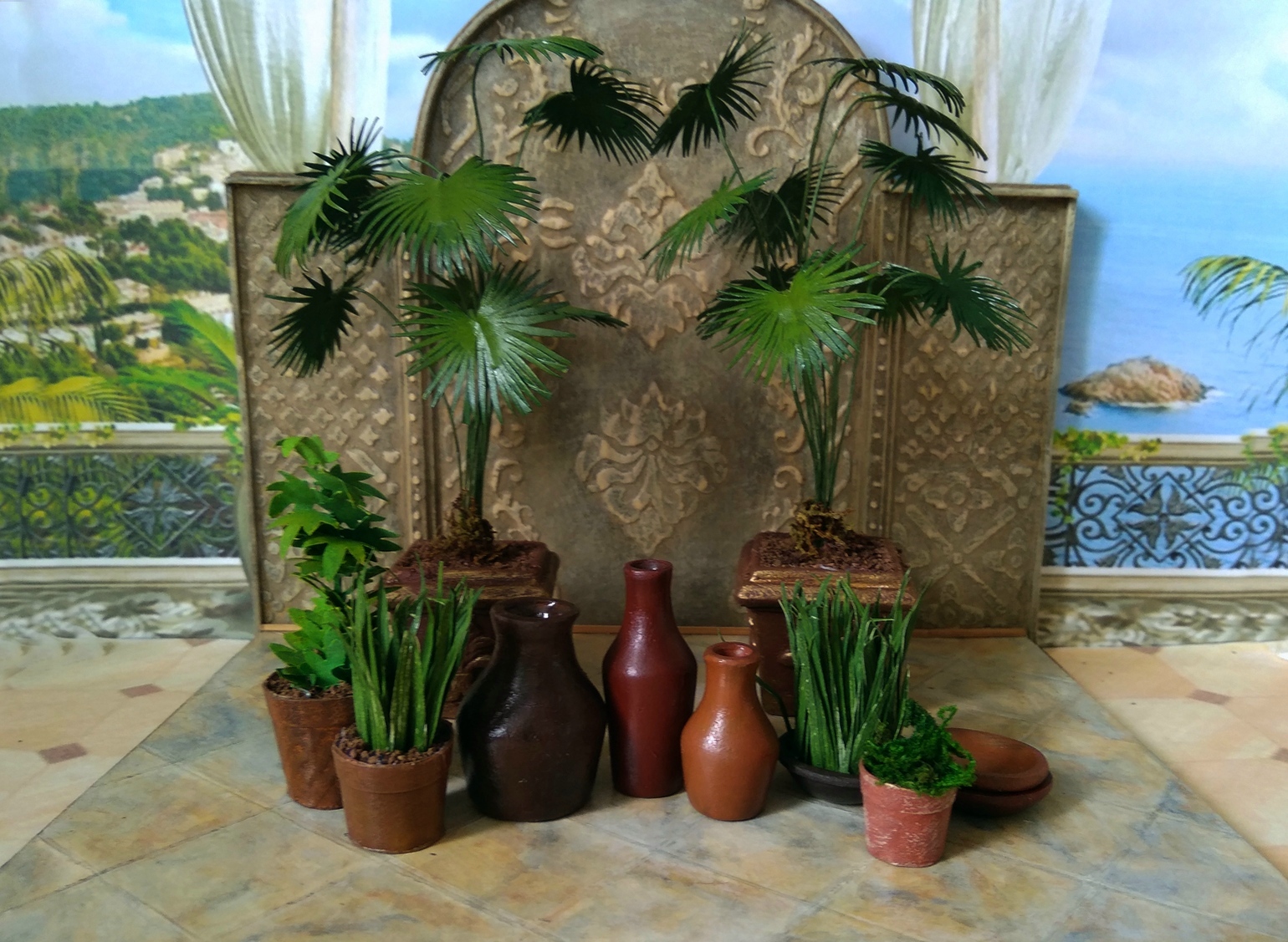 Miniroombox with fountain. Fountain for the collection of do - Inspire ...