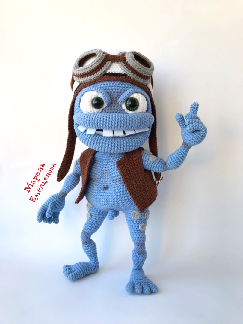 Digital Download - PDF. Crochet pattern Crazy Frog. DIY amig | Inspire ...