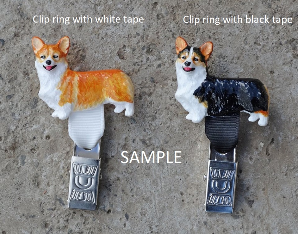 Brooch Chow chow figurine - brooch or dog show ring clip - Inspire Uplift