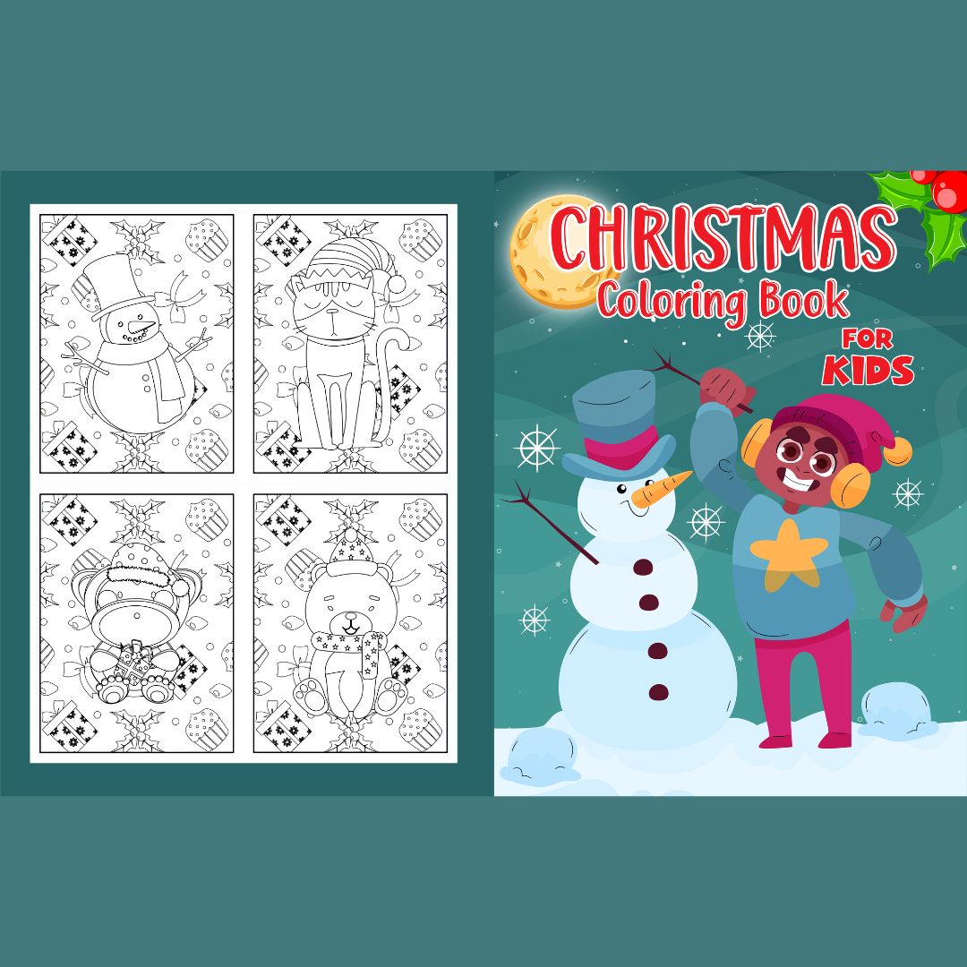 Christmas coloring book for kids,Christmas Printables Colori - Inspire ...