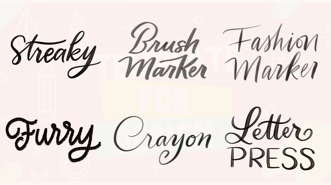 Procreate Brushes Lettering Bundle, Procreate Lettering Brus - Inspire ...