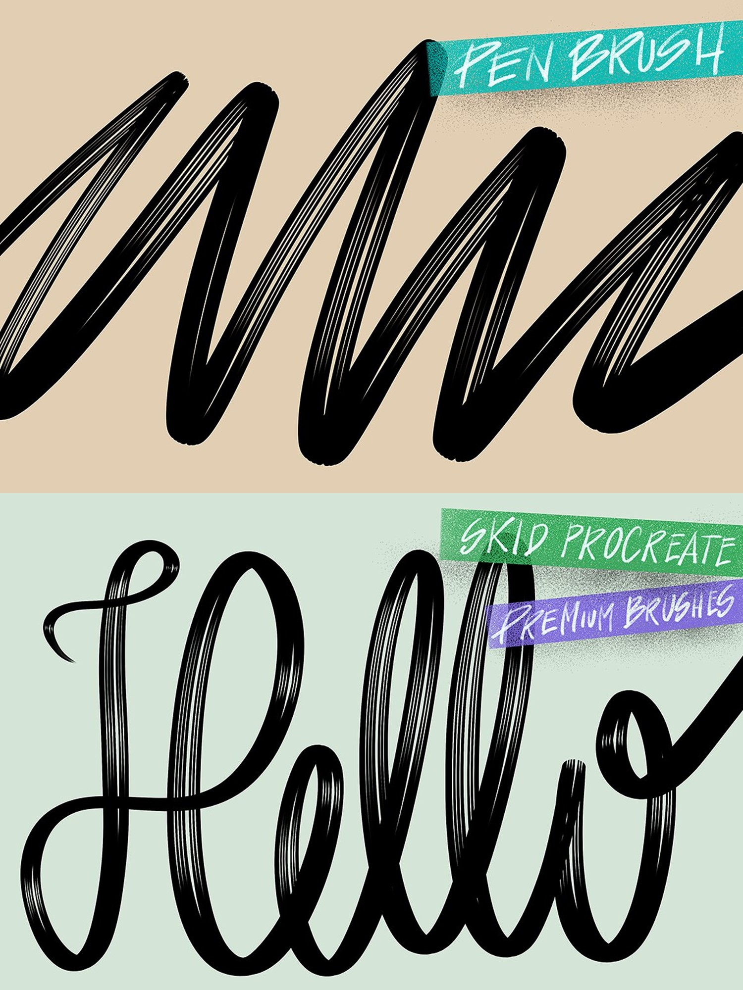 Watercolor Brush Pack for Procreate, Watercolor bundle Proc - Inspire ...