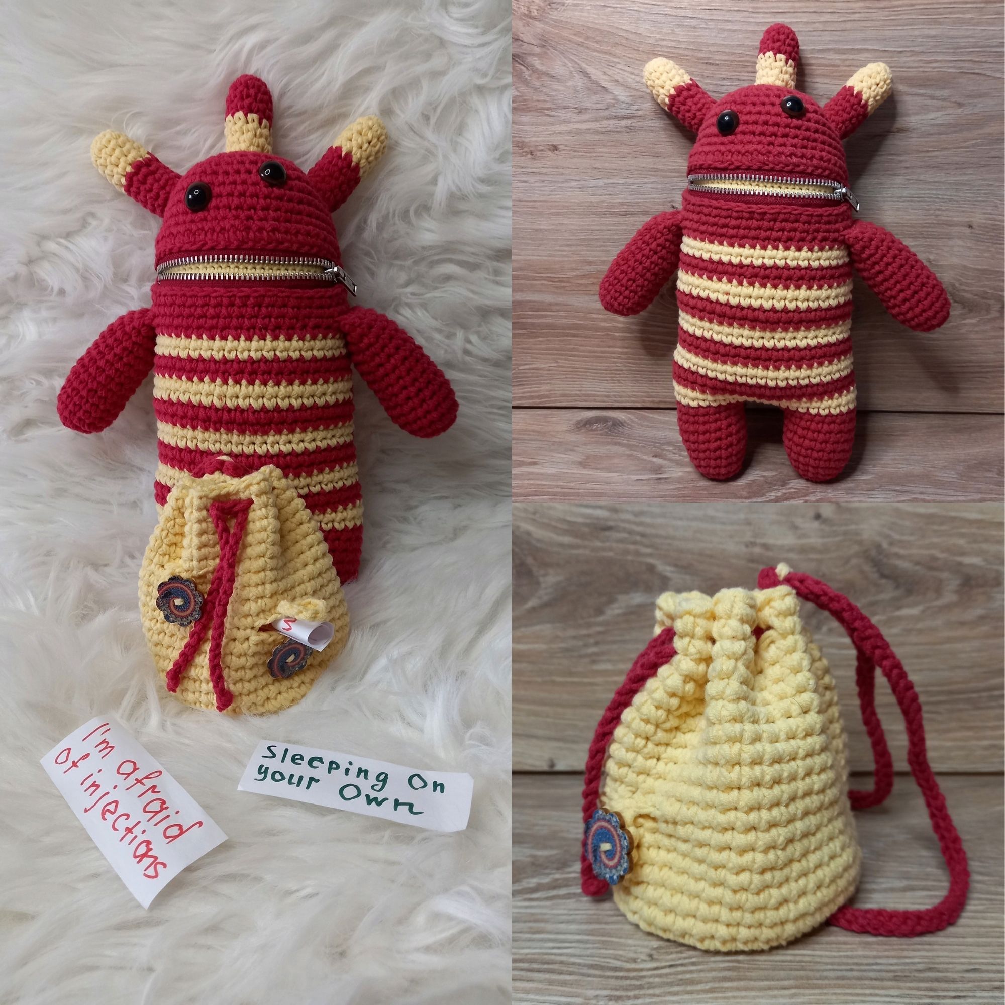 Crochet pattern monster, Crochet pattern toy, Crochet patter - Inspire ...