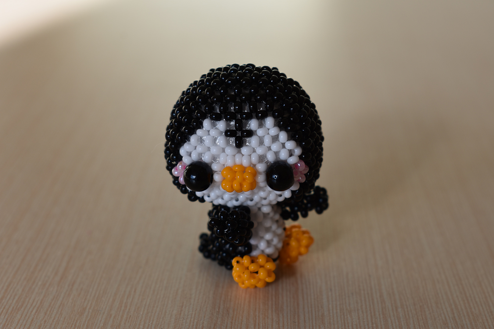 Easy patterns, easy tutorial, keychains pattern penguin patt - Inspire ...
