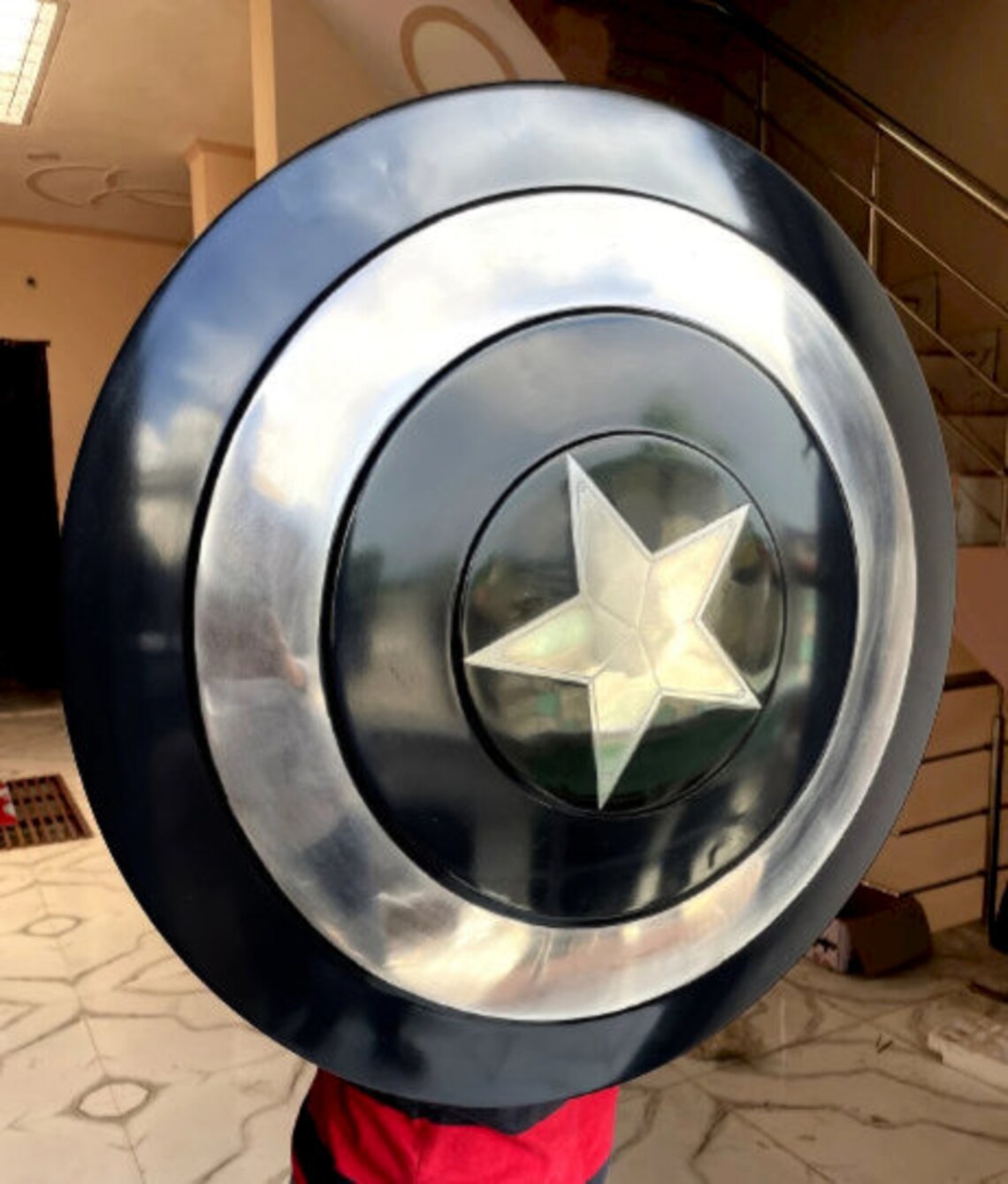 Marvel Legends Captain America Shield ~ Avengers Metal Prop - Inspire ...