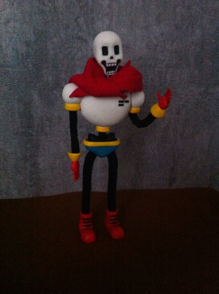 PAPYRUS UNDERTALE THIS FIGURINE WAS SOLD! PRODUCTION TIME AN - Inspire ...