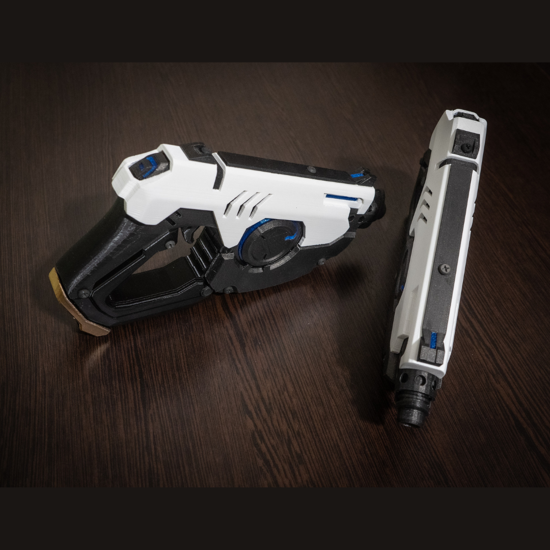 Tracers Gun Replica black&white | Tracers Pulse Pistols - Inspire Uplift