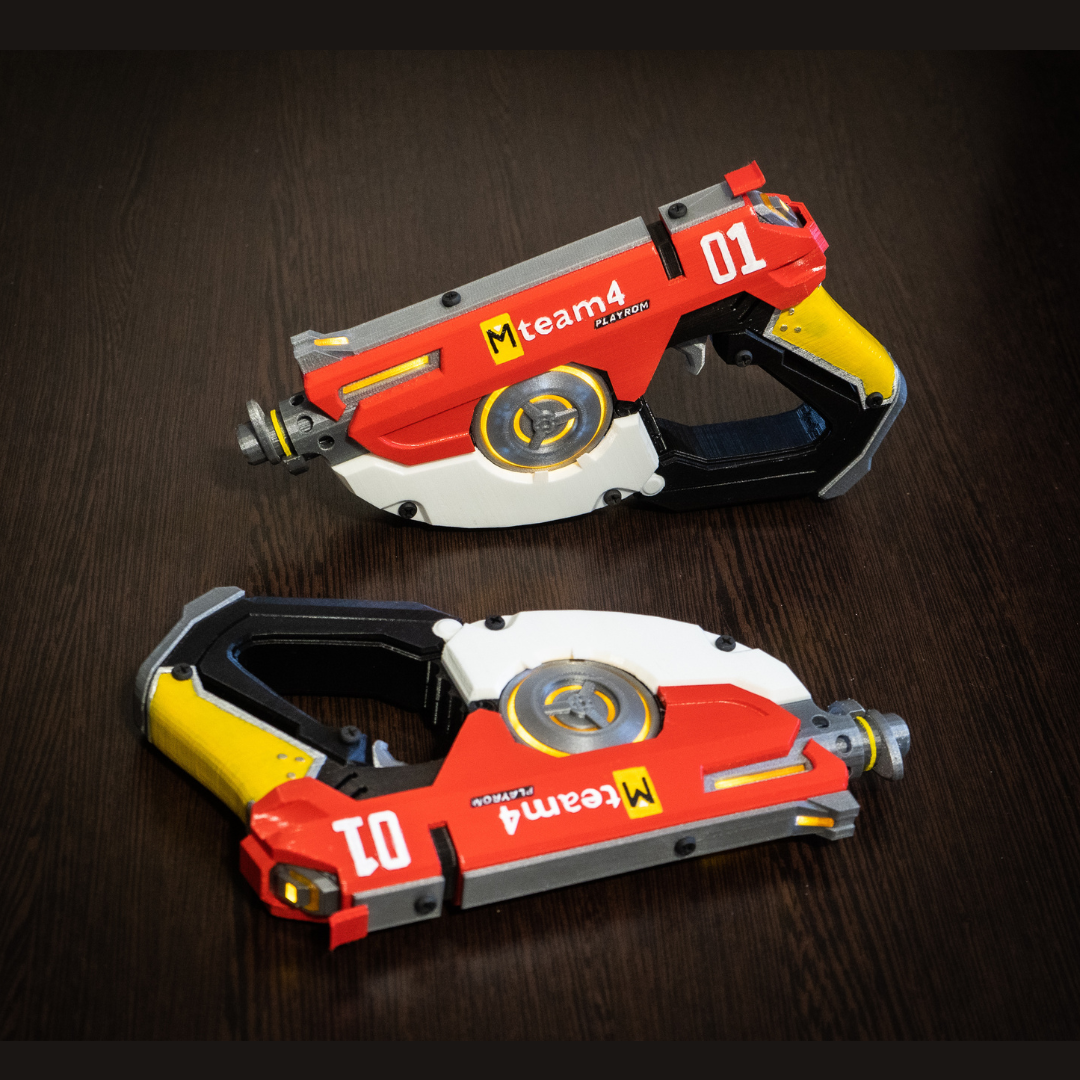 Tracers Gun Replica black&white | Tracers Pulse Pistols - Inspire Uplift