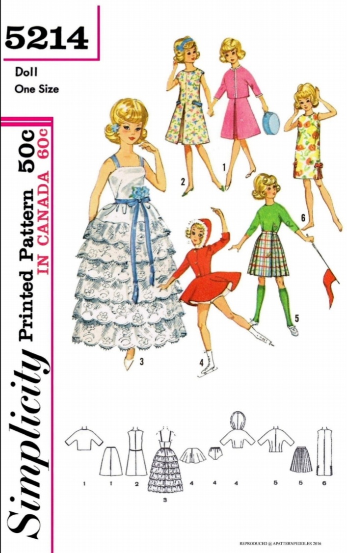 PDF Copy Sewing Pattern Simplicity 5214 Wardrobe For Tammy a | Inspire ...
