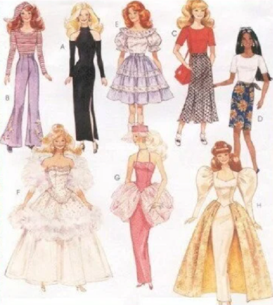 Barbie Sewing Pattern | Inspire Uplift