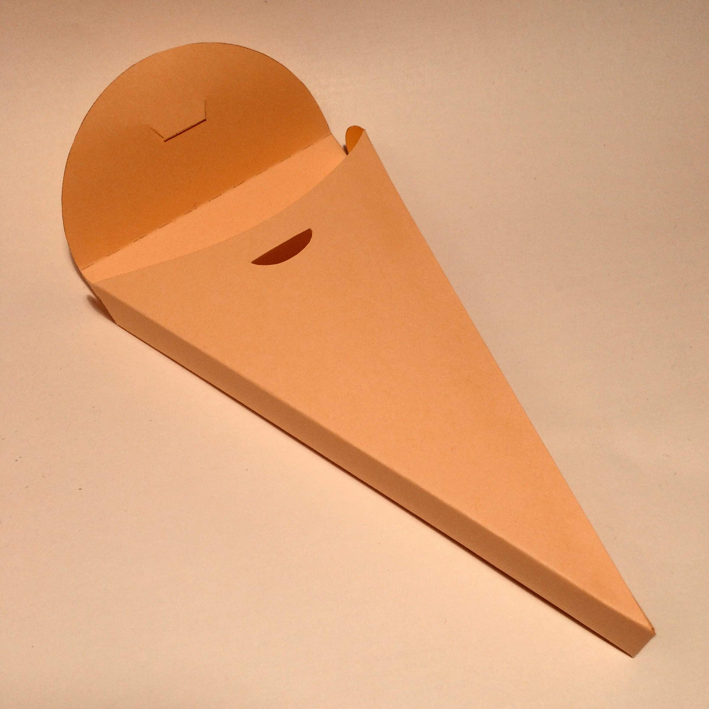 Pizza slice box template, slice box, pizza slice container, - Inspire ...