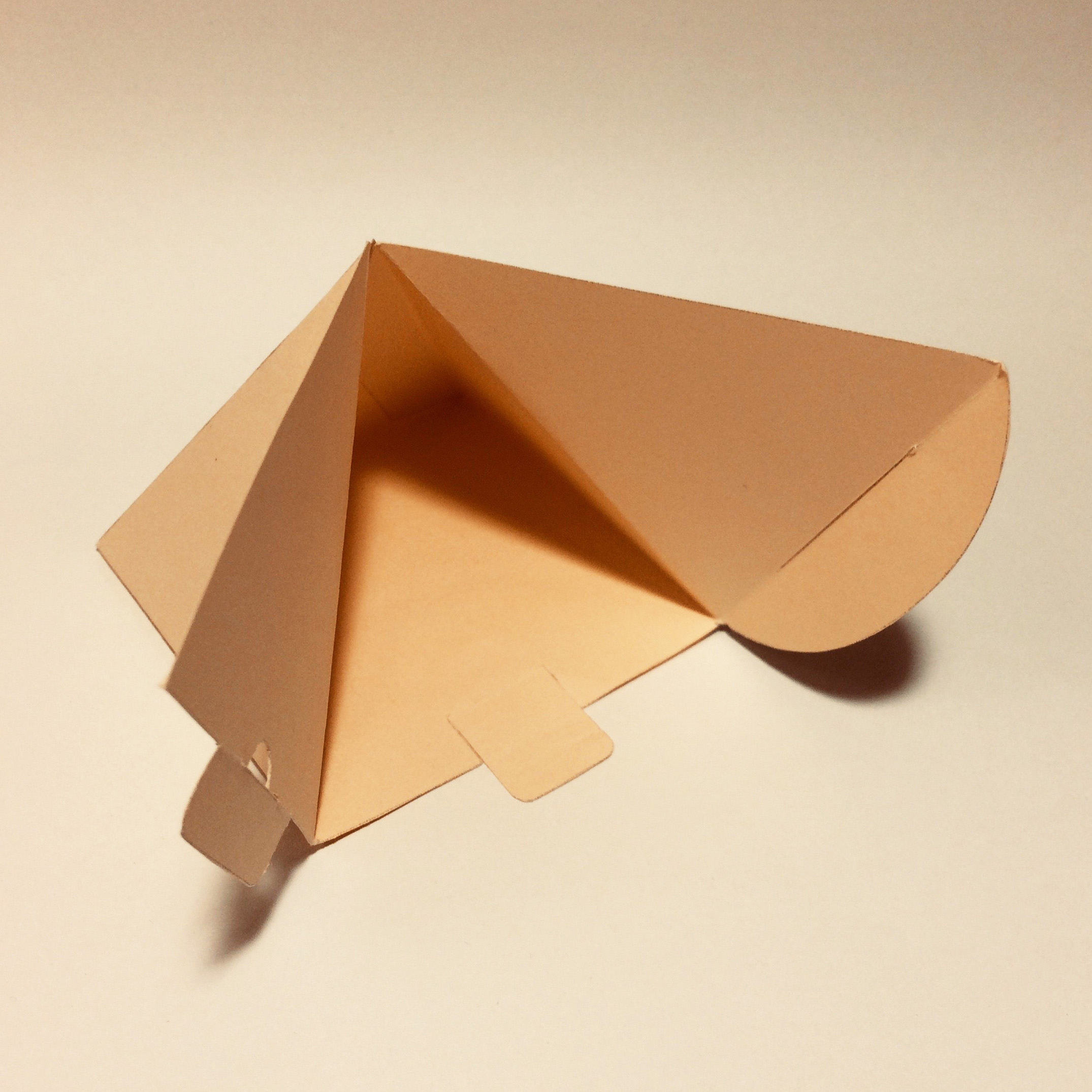 Pyramid box template, pyramid shaped box, pyramid gift box, - Inspire ...