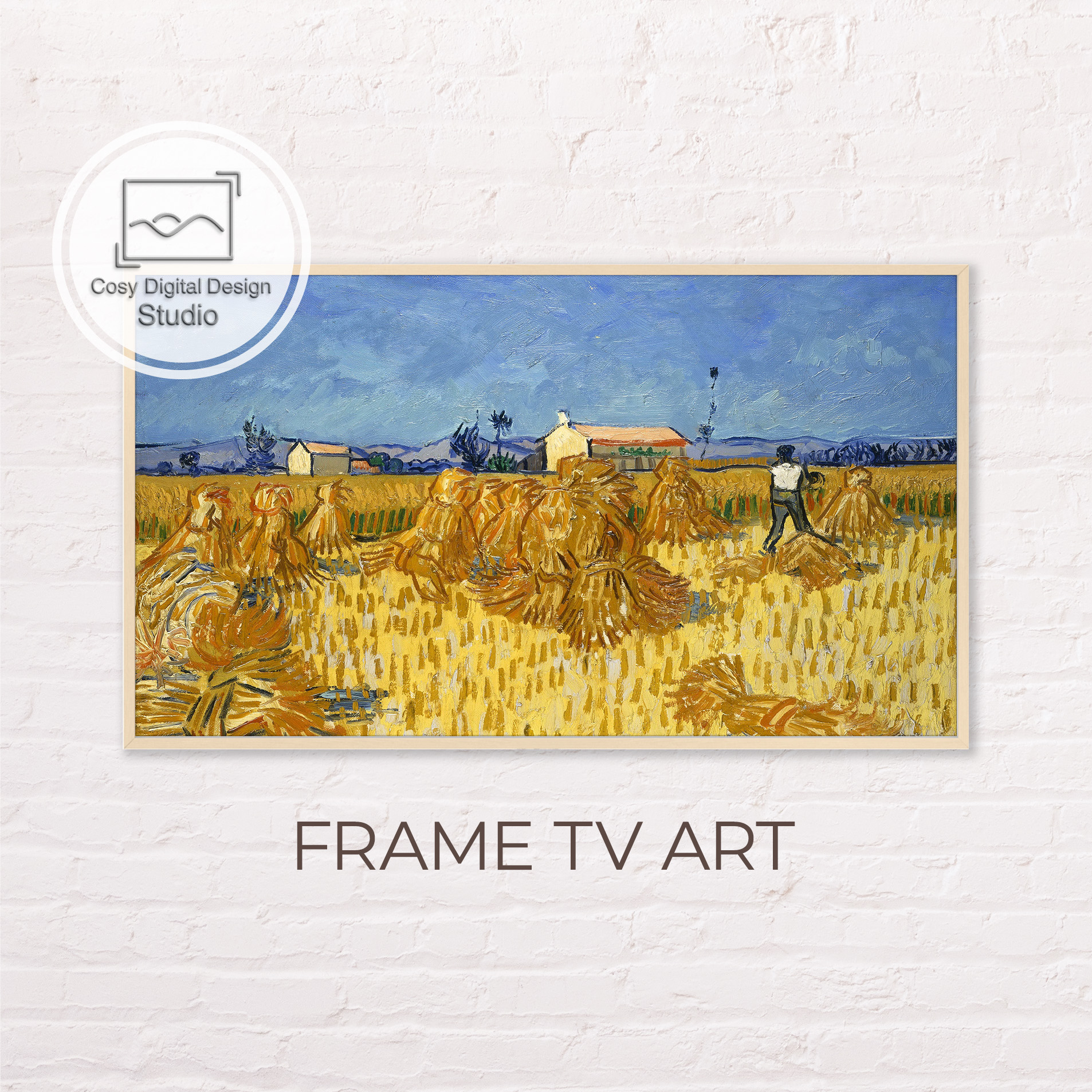 Samsung Frame Tv Art | 4K Edvard Munch Vintage Landscape Art For Frame ...