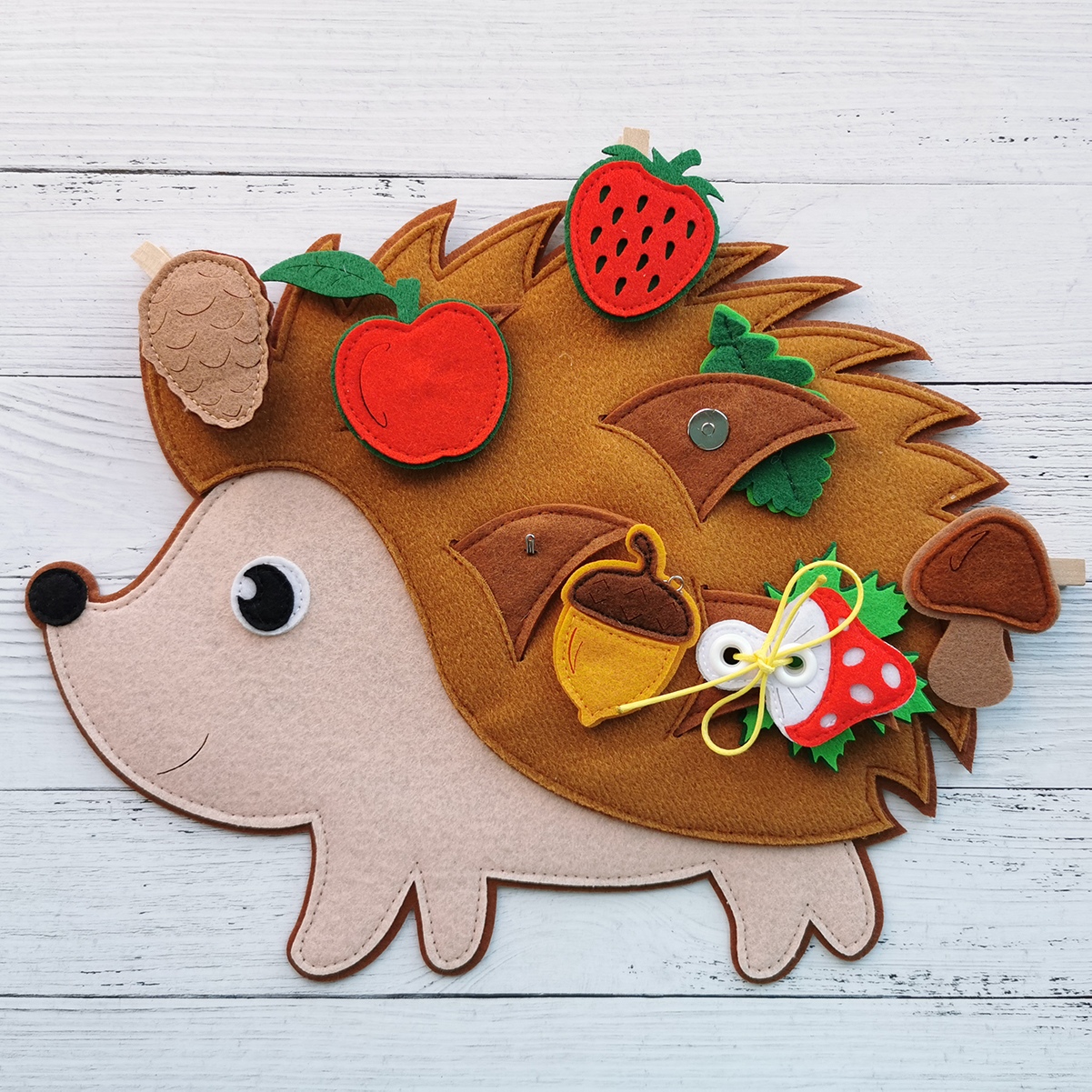 MONTESSORI TOYS, DIY hedgehog toy sewing kit, Laser cutting - Inspire ...