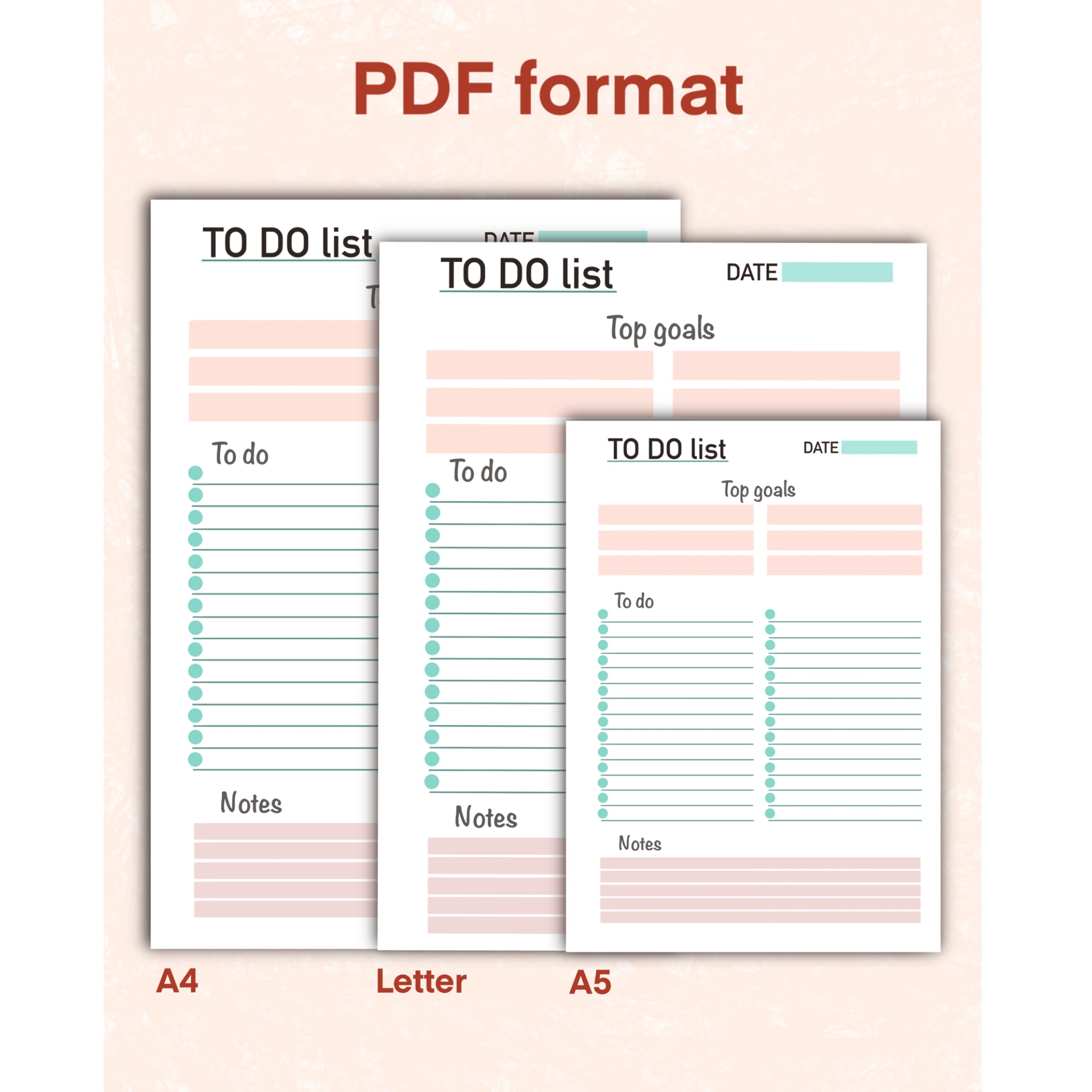 To Do List Printable, To Do List, Daily To Do list, Printabl - Inspire ...