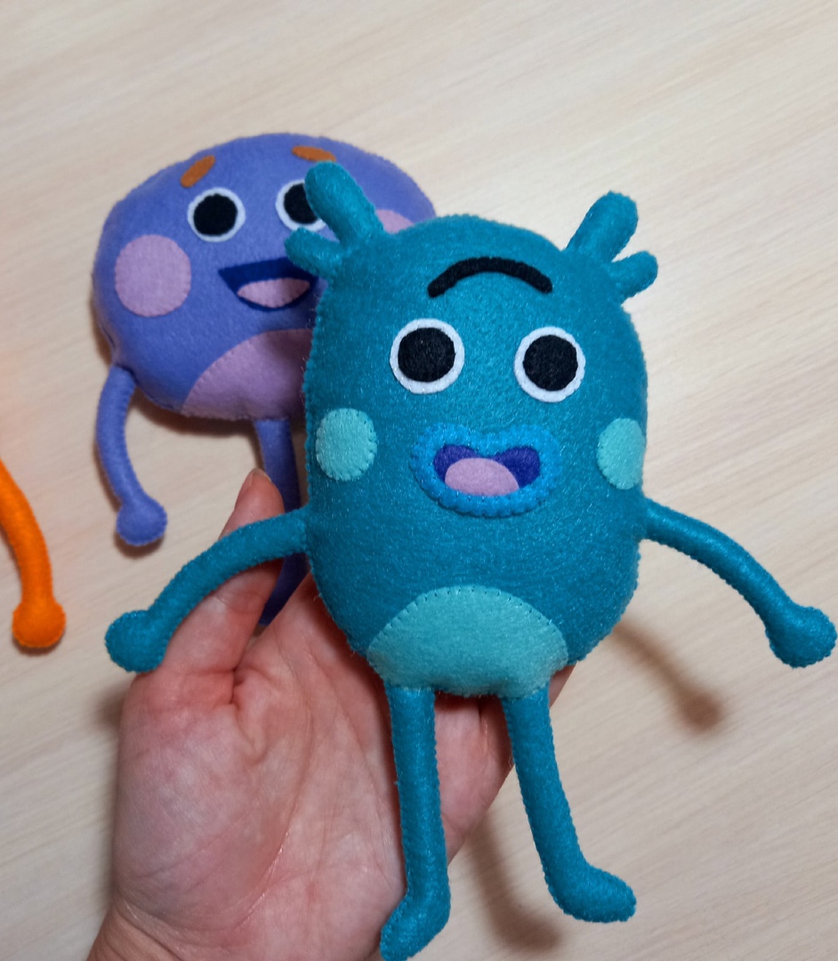 Super Simple Bumble Nums toy felt - Inspire Uplift