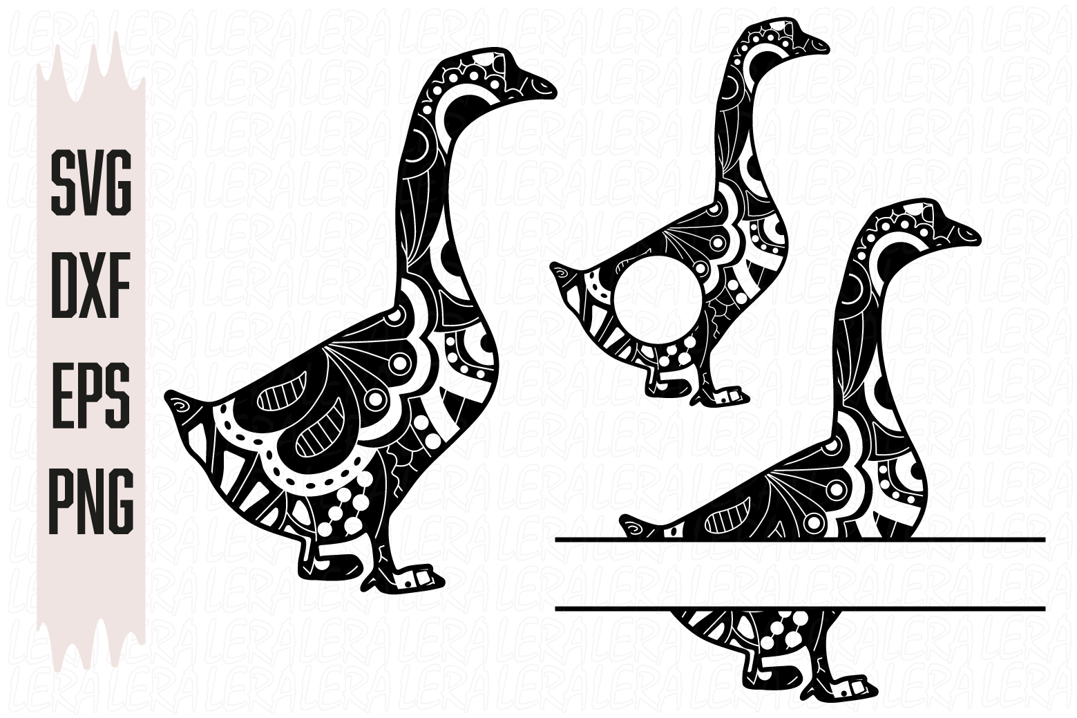 Zentangle Goose Svg, Farm Svg files, Digital download | Inspire Uplift