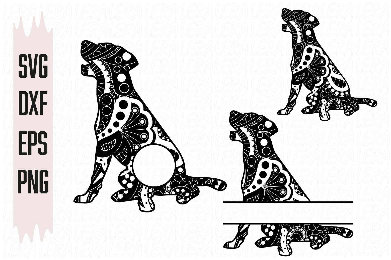 Dog Zentangle SVG, Animals Svg files, Digital download | Inspire Uplift