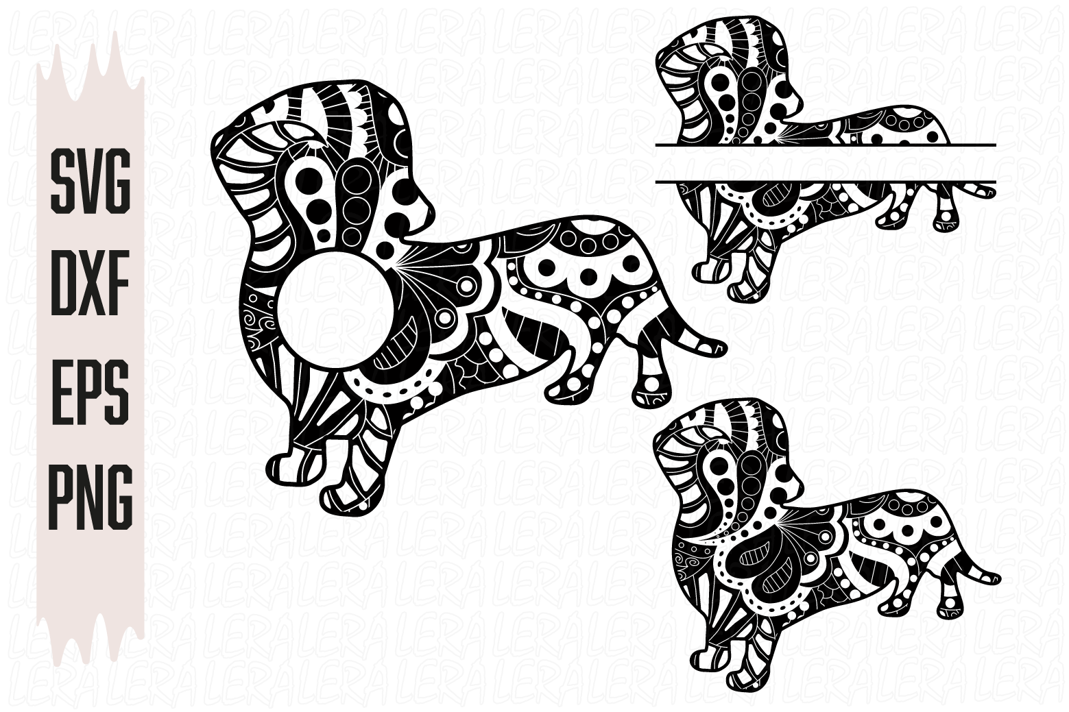 Dog Zentangle SVG, Animals Svg files, Digital download | Inspire Uplift