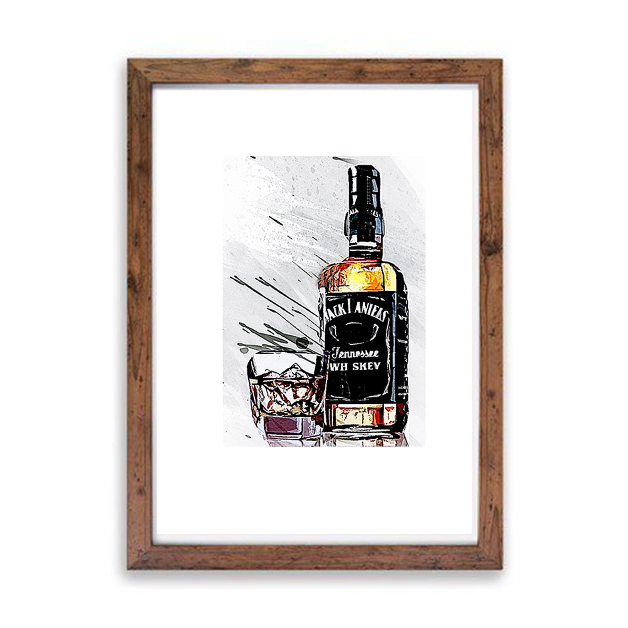 Cocktail Print,Cocktail Poster, Bar Decor,Kitchen Print,Wate | Inspire ...