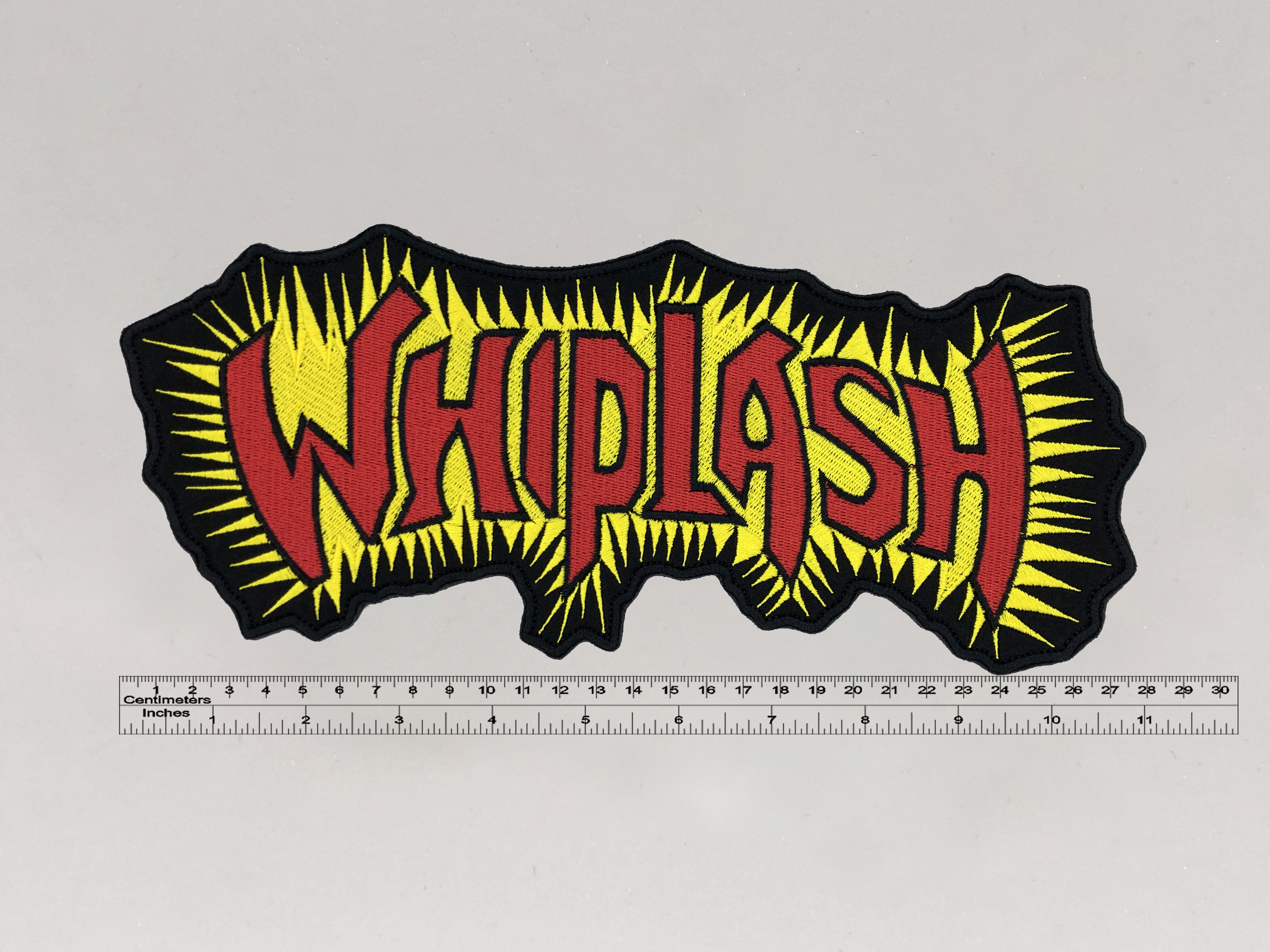Whiplash band big back patch 28cm x 12cm / 11,02"x4,72" - Inspire Uplift