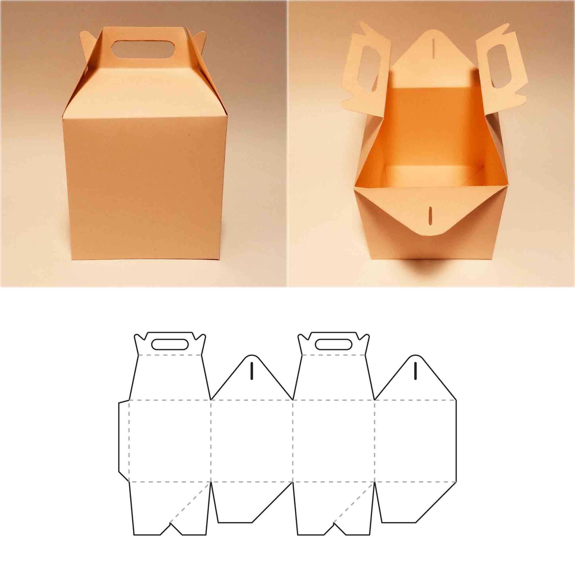 Square Box Template Gable Box Square Gift Box Gable Gift Inspire 