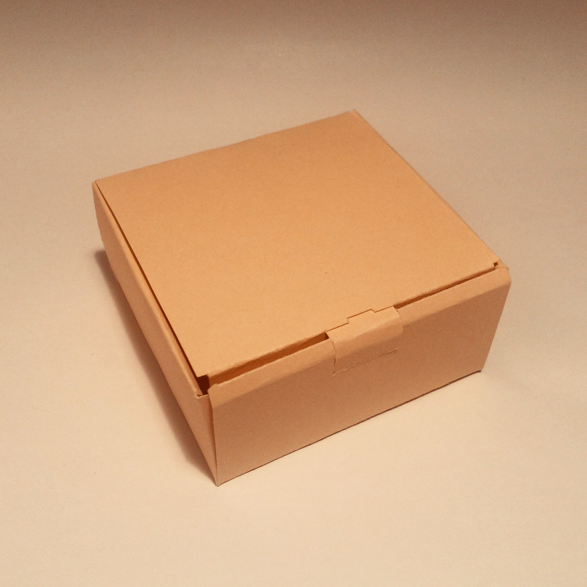 Square box template, shipping box, mailing box, corrugated b - Inspire ...