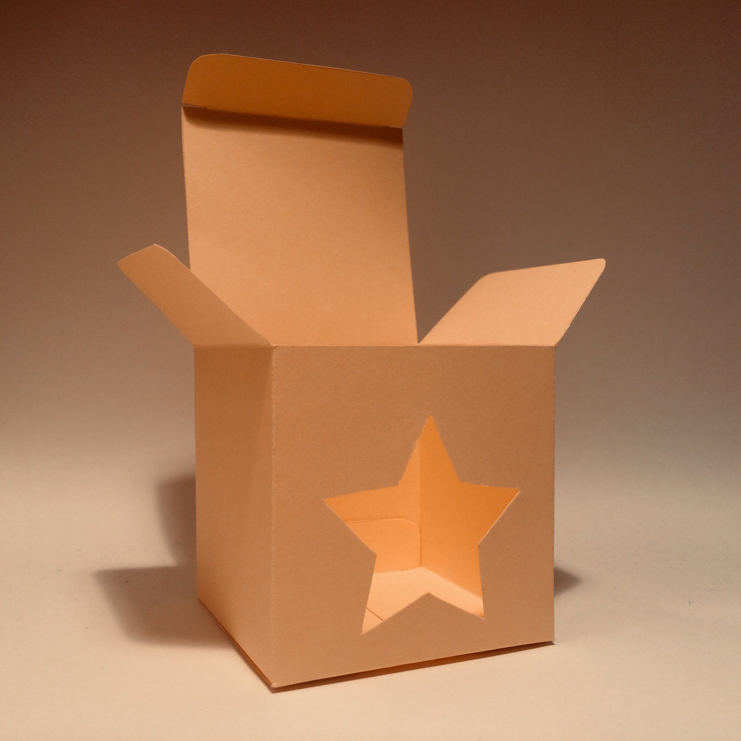 Star gift box template, star box, box with window, wedding f - Inspire ...