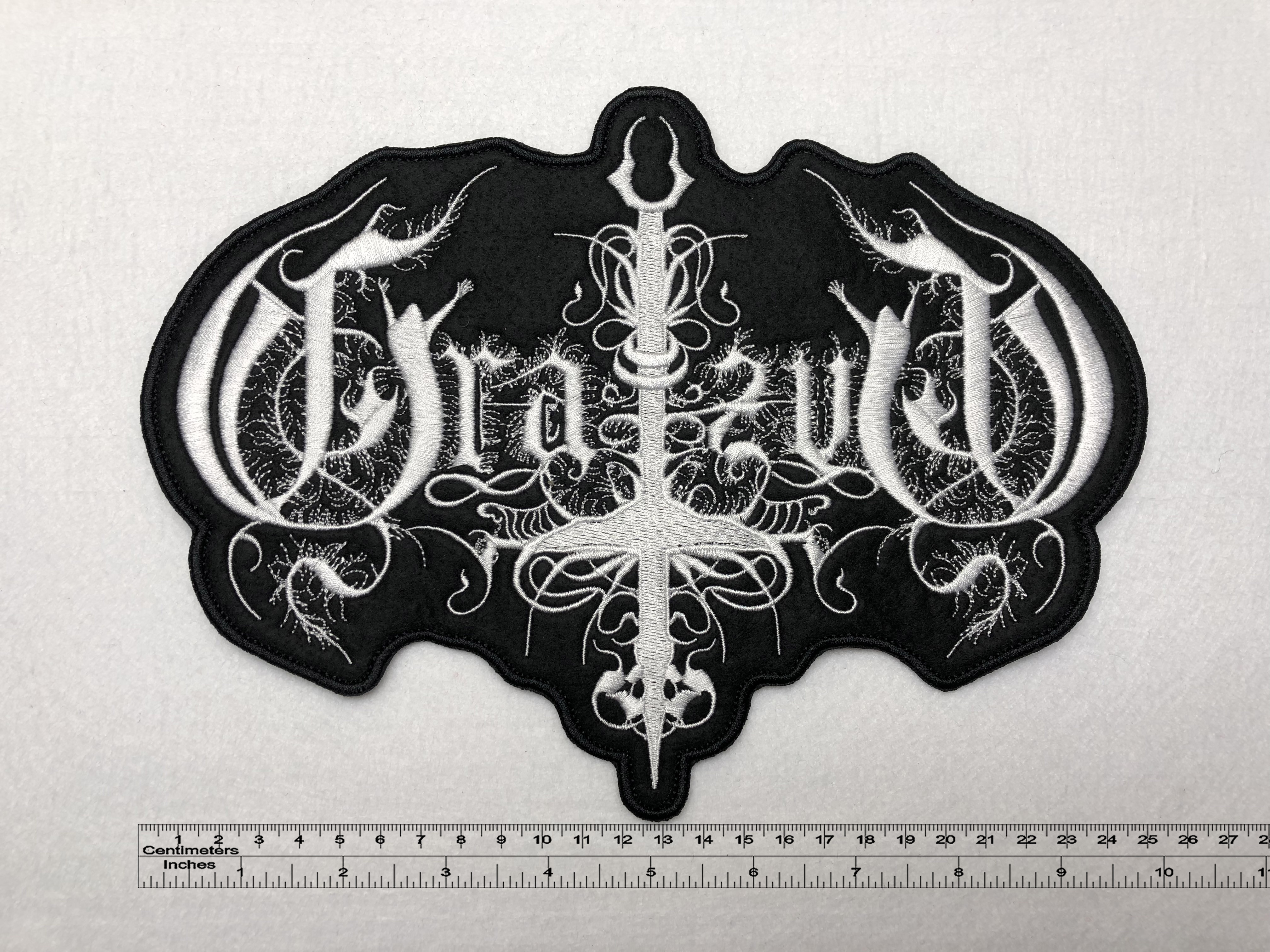Gratzug band big back patch 25cm x 18,5cm / 9,84"x7,28" | Inspire Uplift