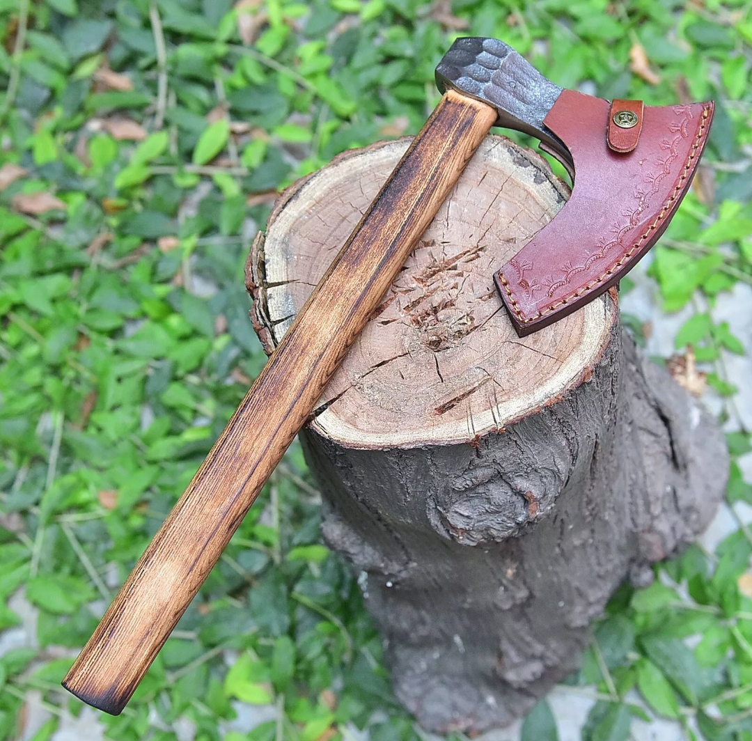 Handmade Steel Tomahawk Hatchet Camping Axe Throwing Hunting - Inspire ...