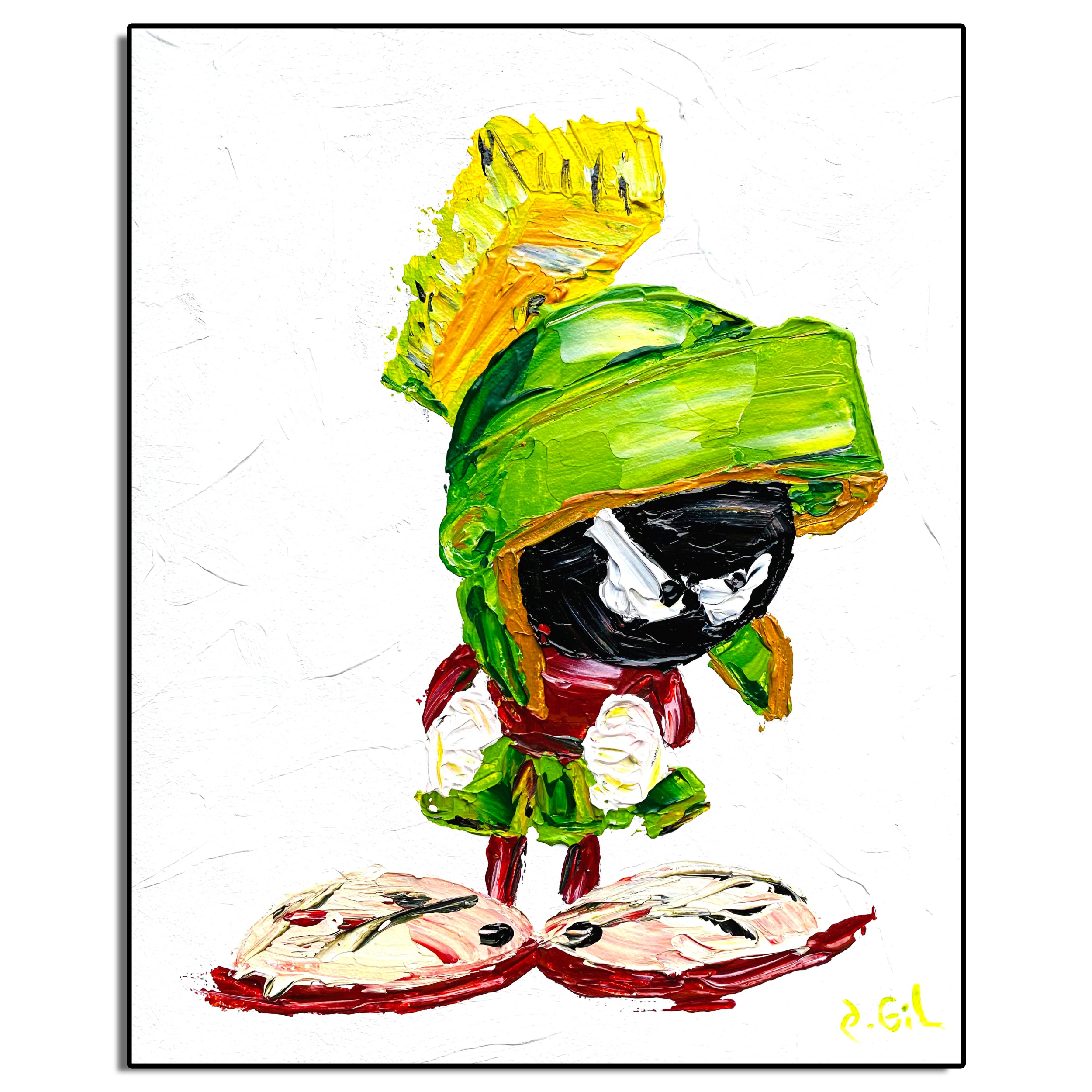 Marvin the Martian Wall Art Print, Marvin the Martian poster | Inspire ...