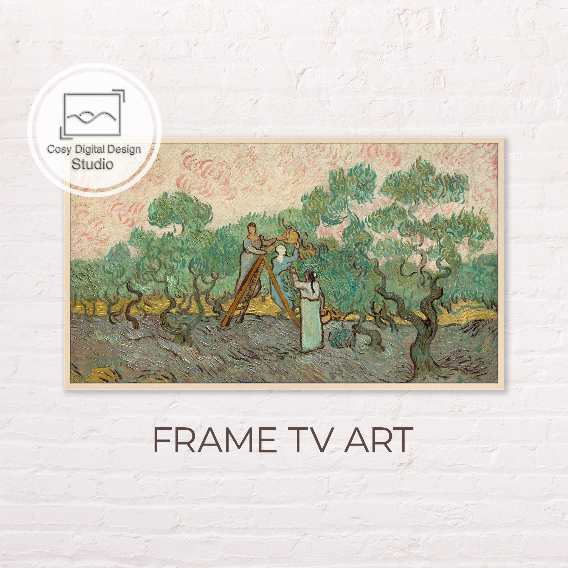 Samsung Frame Tv Art | 4K Edvard Munch Vintage Landscape Art For Frame ...