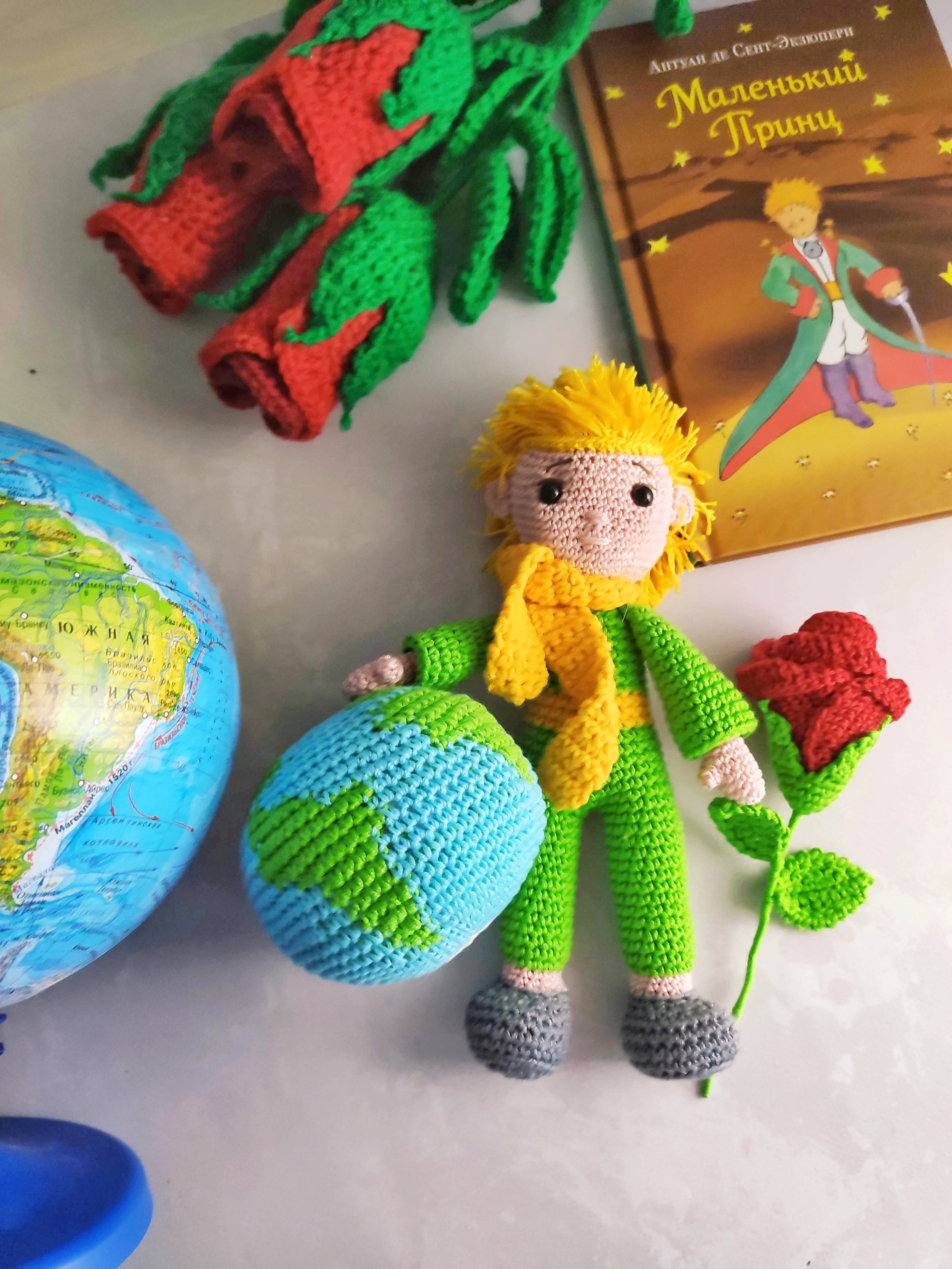 Little Prince doll Crochet Pattern, Amigurumi Little Prince, - Inspire ...