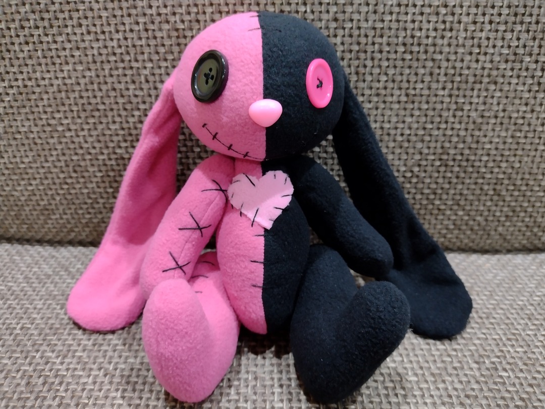 Scary Toy Rabbit Voodoo Doll Bunny Stuffed Animal Toy Creepy Doll Ugly ...