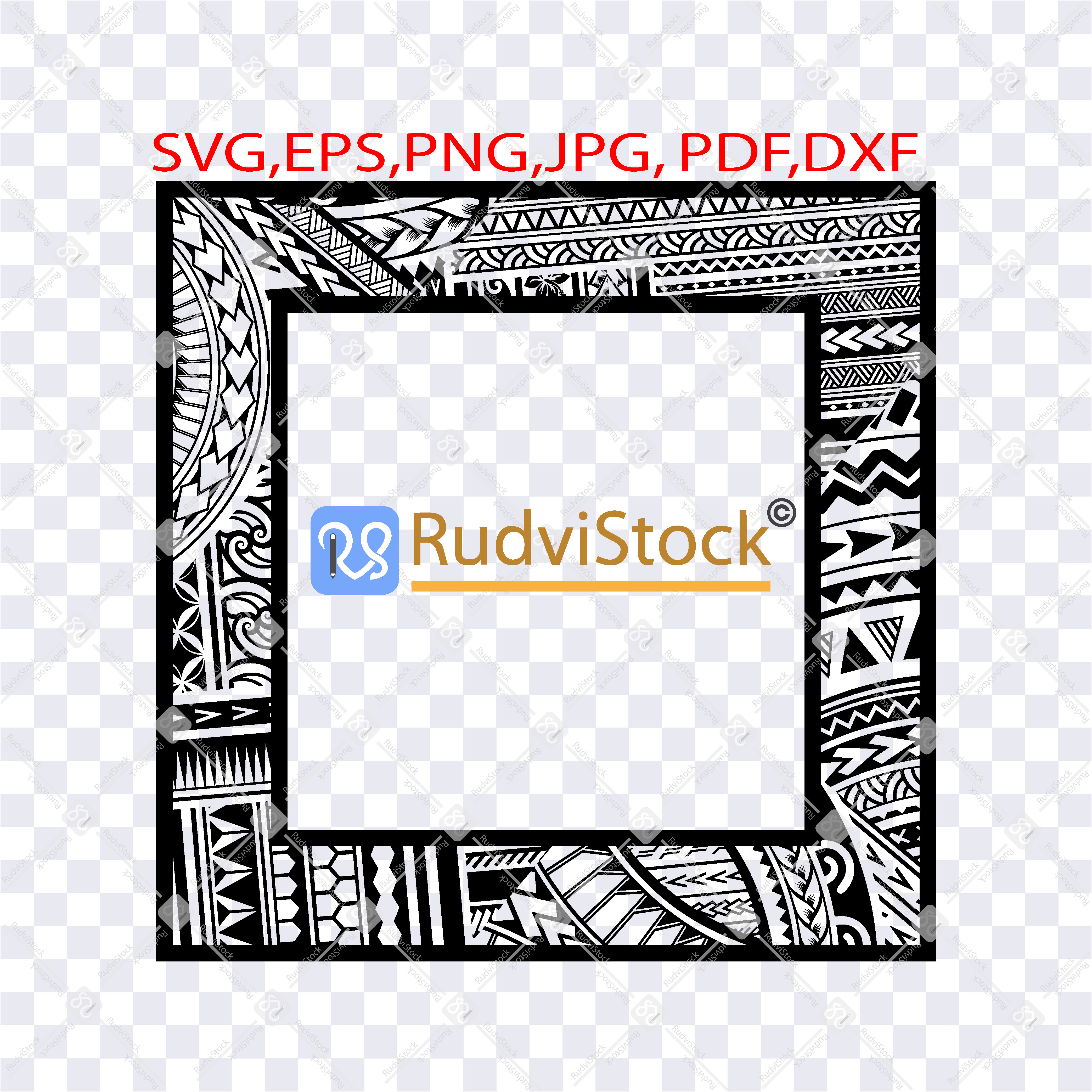 Frame border samoan tattoo designs - Inspire Uplift