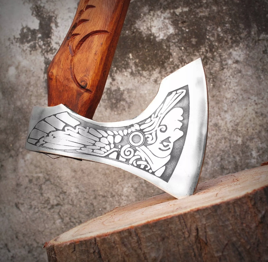 Handmade Steel Tomahawk Axe Throwing Viking Hunting Axe | Inspire Uplift