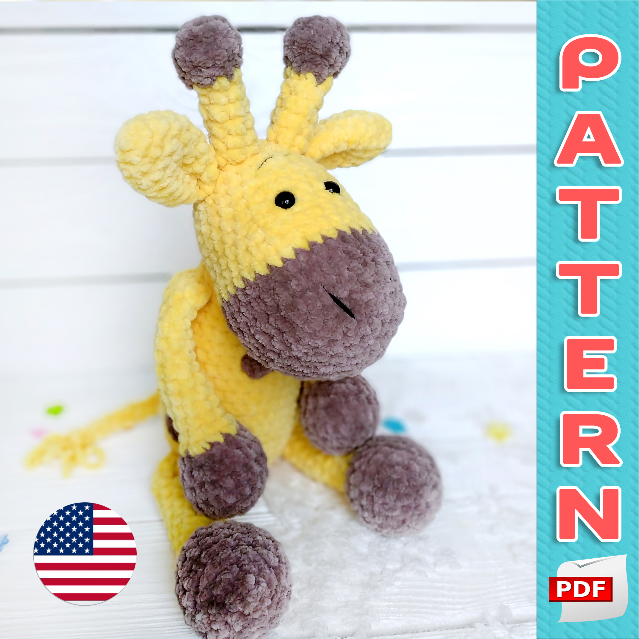 GIRAFFE CROCHET PATTERN - Inspire Uplift