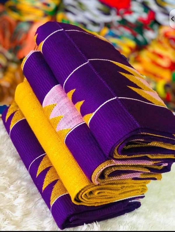 Authentic Kente 6 yards Genuine Ghana handwoven Kente fabric | Inspire ...