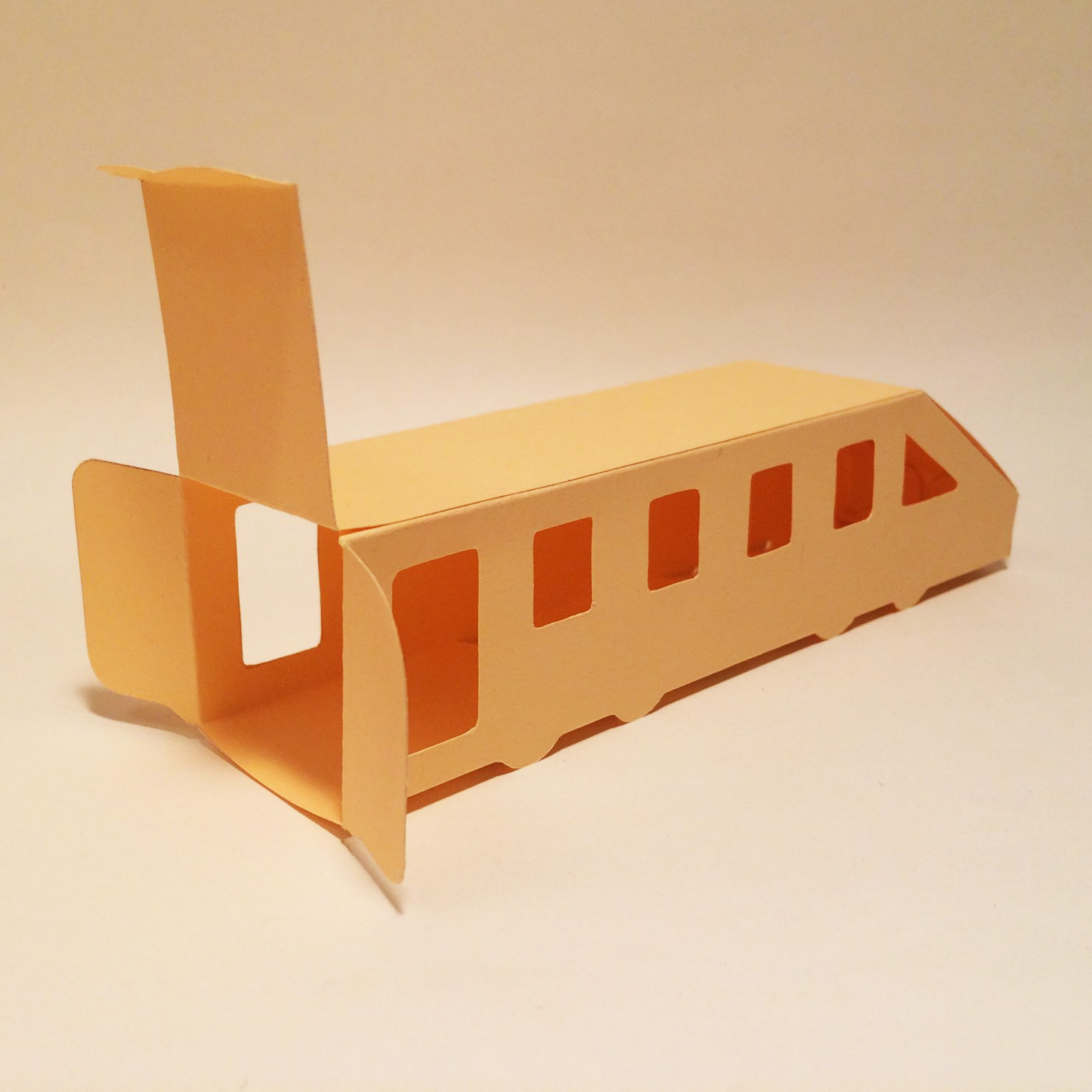 Train box template, train gift box, subway box, train shaped - Inspire ...