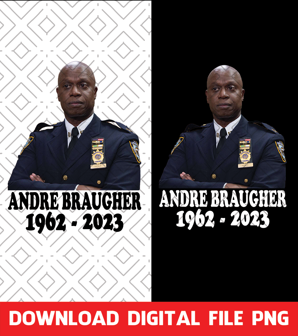 Andre Braugher RIP PNG , RIP Andre Braugher 1962 2023 Desig - Inspire ...