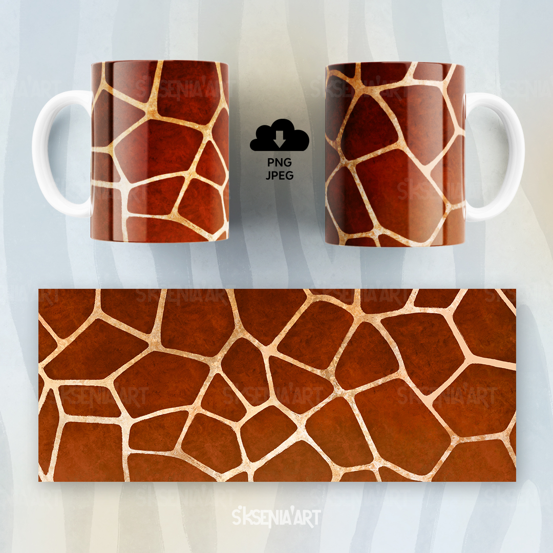 Africa Animals Skin 11 Oz Mug Sublimation Designs, PNG JPEG - Inspire ...