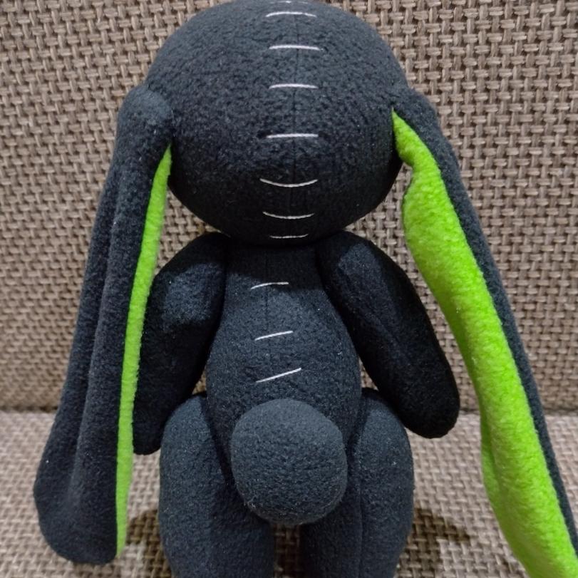 Creepy stuffed rabbit toy Rabbit plush toy Voodoo doll bunny - Inspire ...