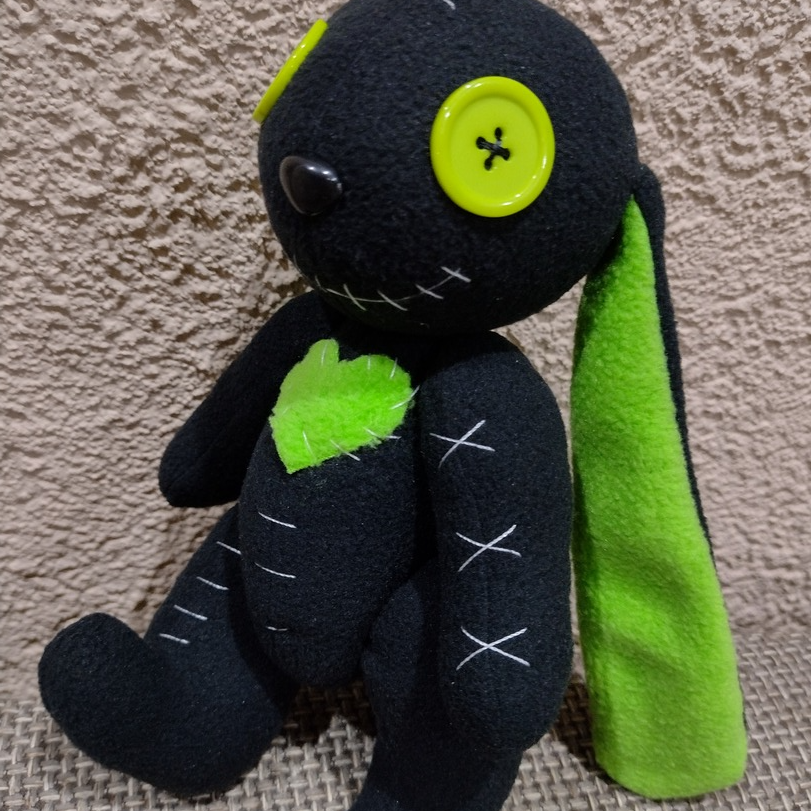 Creepy stuffed rabbit toy Rabbit plush toy Voodoo doll bunny - Inspire ...
