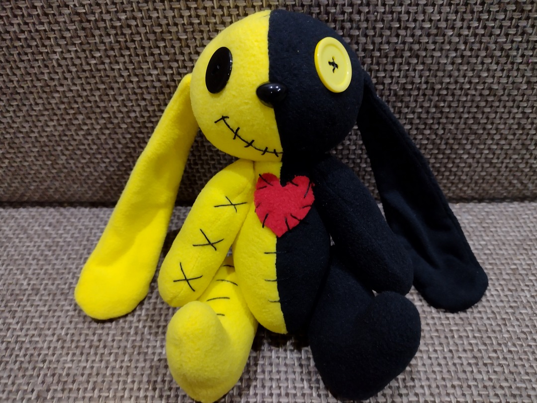 Scary Toy Rabbit Voodoo Doll Bunny Stuffed Animal Toy Creepy Doll Ugly ...