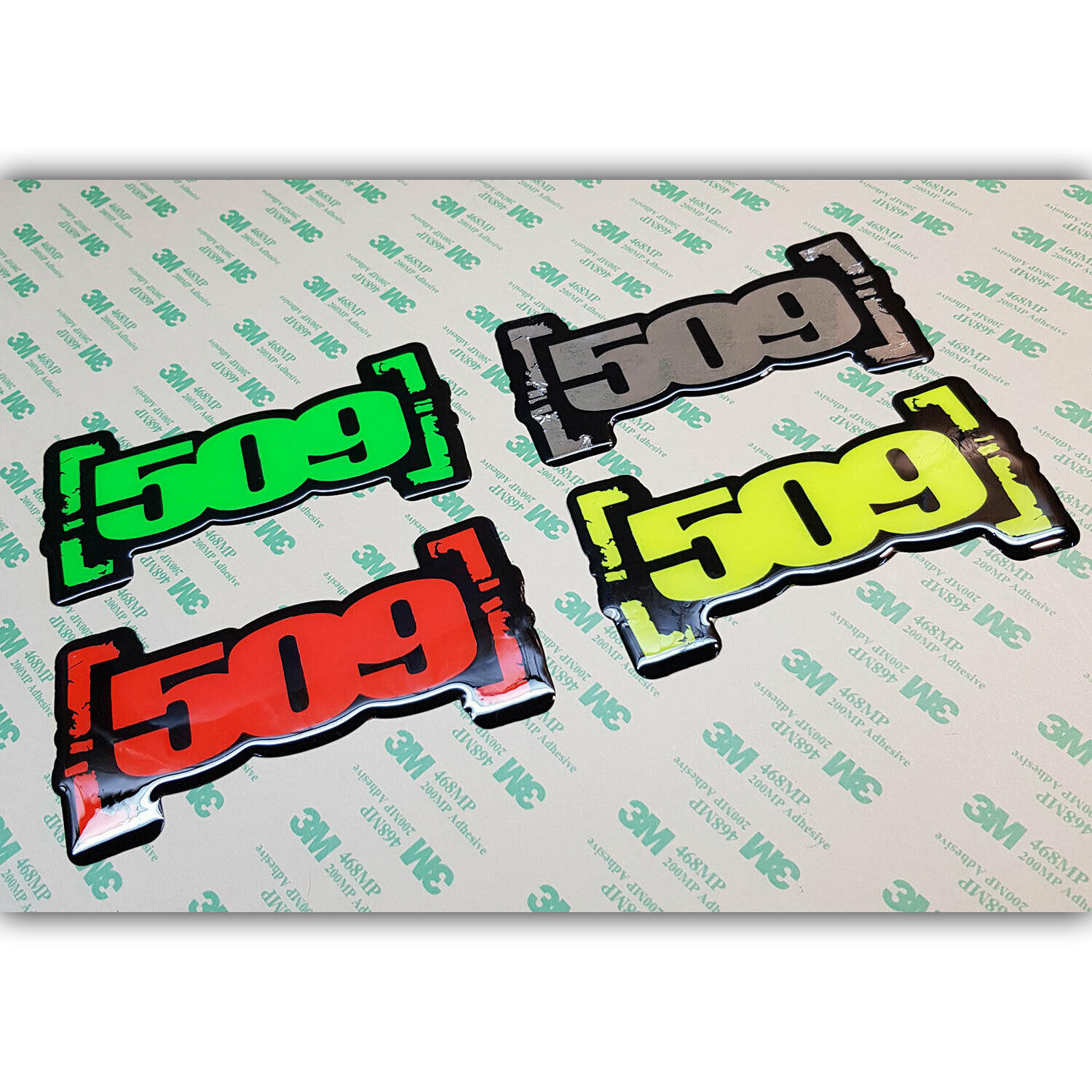 509 3D EMBLEM DECAL STICKER for snowmobiles, ATVs and UTVs - Inspire Uplift