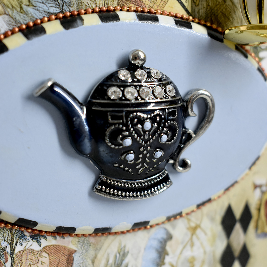 ALICE Blue Tea House for Storing Disposable Tea Bags - Inspire Uplift
