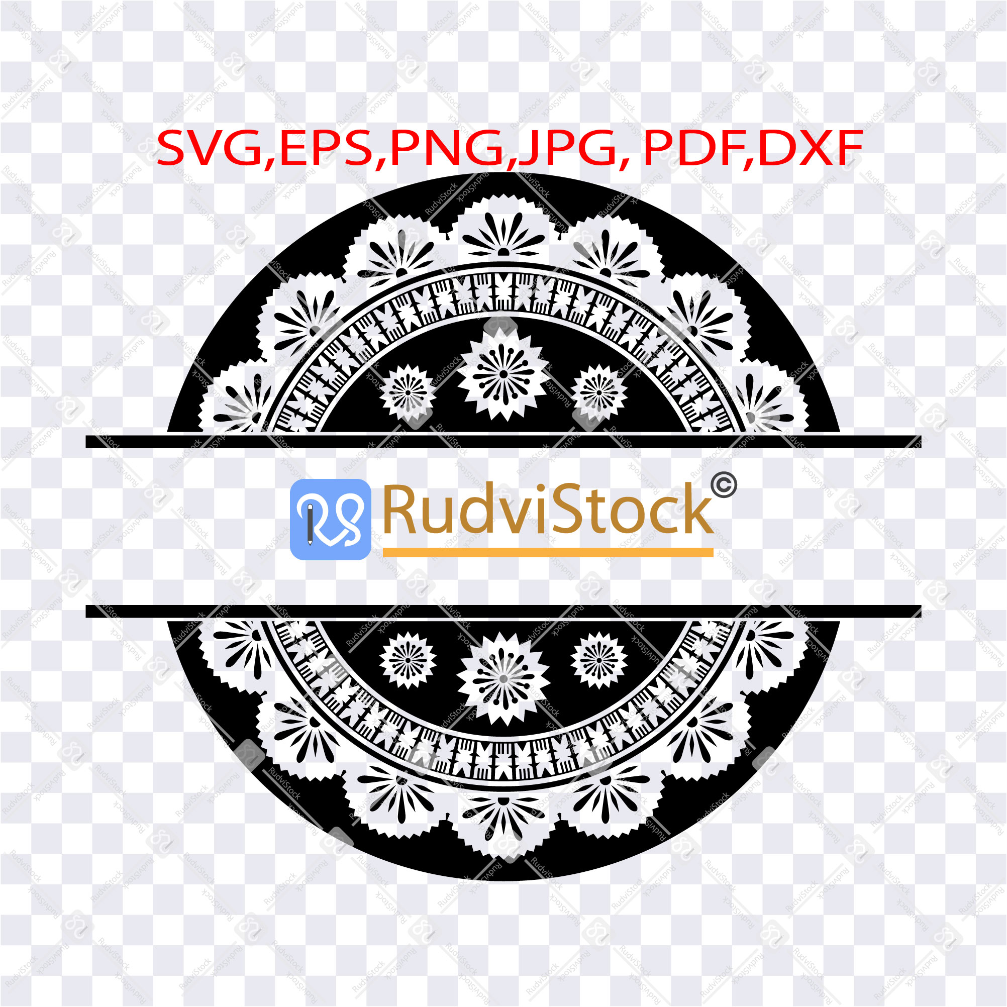 Fijian logo tribal circle border design for text | Inspire Uplift